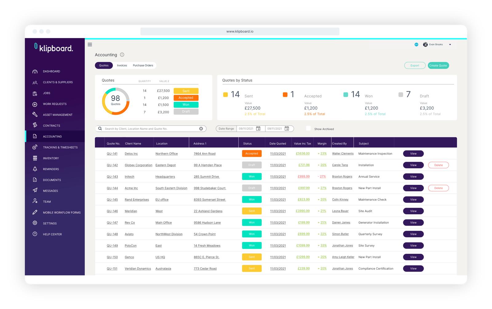 Klipboard | Kerridge CS United Kingdom