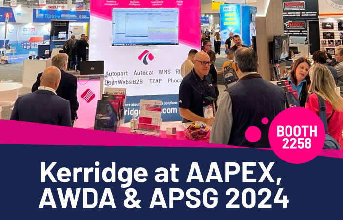 See Kerridge Commercial Systems at AAPEX, APSG and AWDA 2024 | Kerridge CS North America